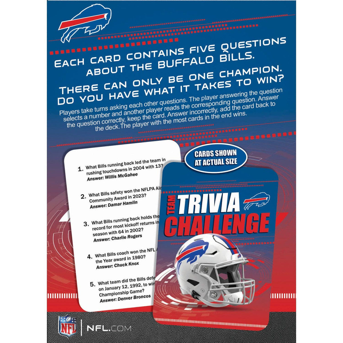 Buffalo Bills - Trivia Challenge – Selectlinesports